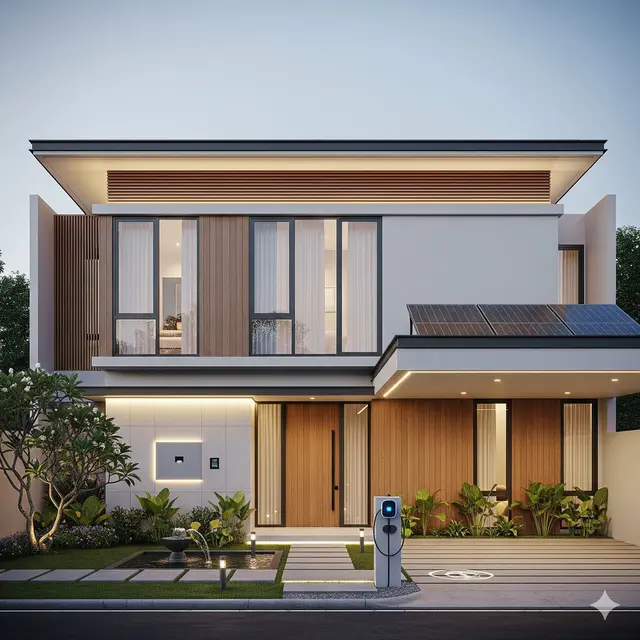 10 Contoh Model Rumah Minimalis 2 Lantai Terbaru 2025, Modern dan Cocok ...