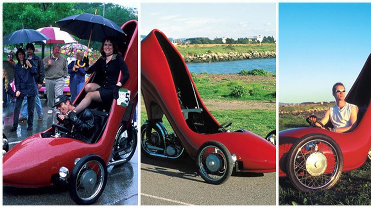 Uniknya Mobil Sepatu Red Stiletto - Fashion Fimela.com