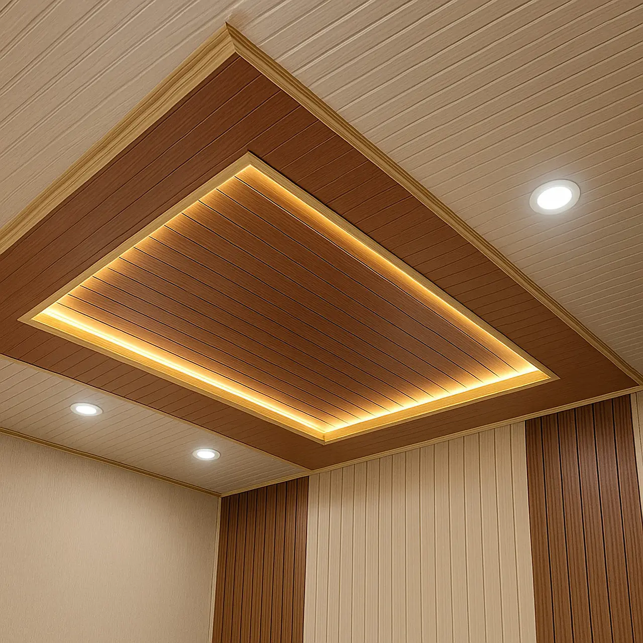 10 Desain Plafon PVC Terpopuler dan Trendi 2025, Favorit di Rumah ...