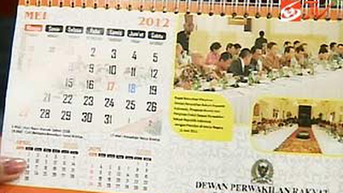 Pengadaan Kalender DPR Senilai Rp 1,3 Miliar? - News Liputan6.com