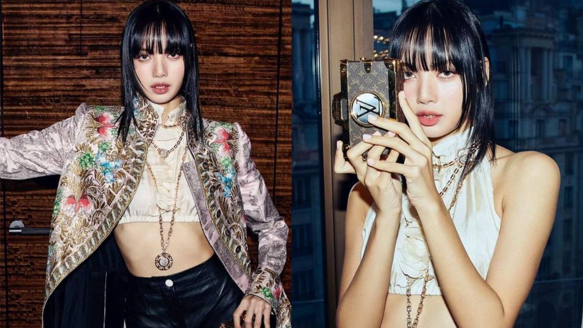 6 Potret Penampilan Kejutan Lisa BLACKPINK di Show Louis Vuitton ...