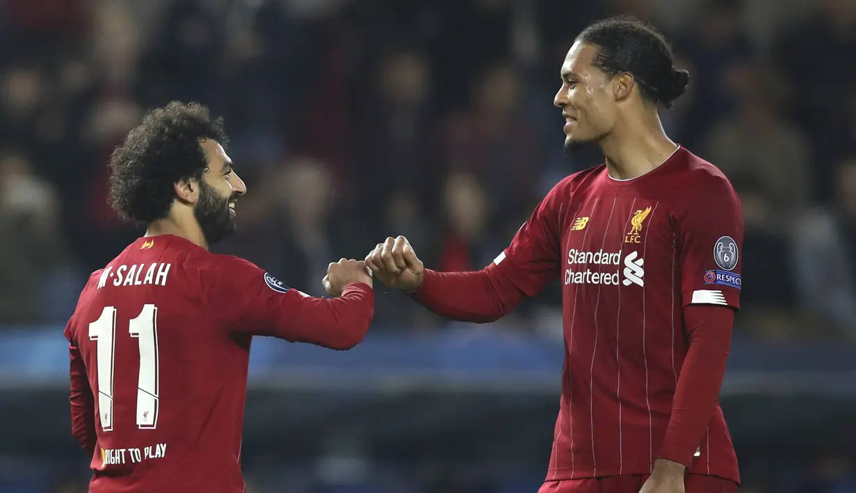 FOTO: Liverpool Berpesta Gol di Kandang KRC Genk - Foto Liputan6.com