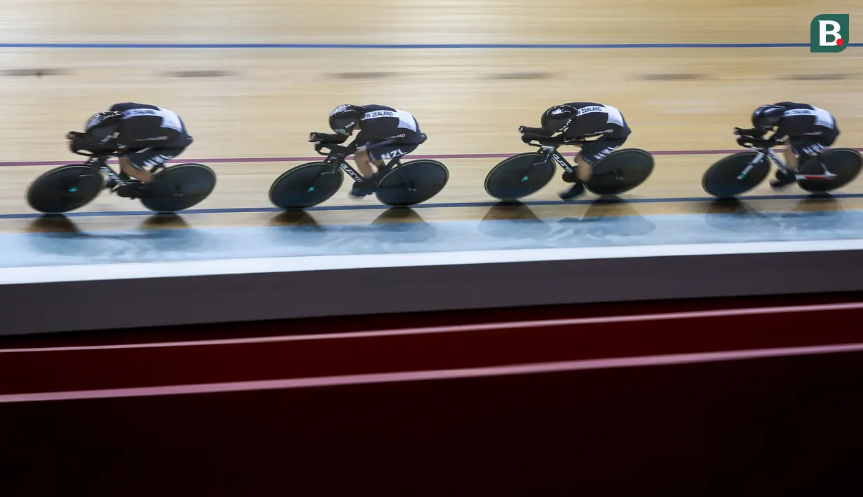 Foto: UCI Track Nations Cup 2023 Dimulai, Tim Balap Sepeda Selandia ...