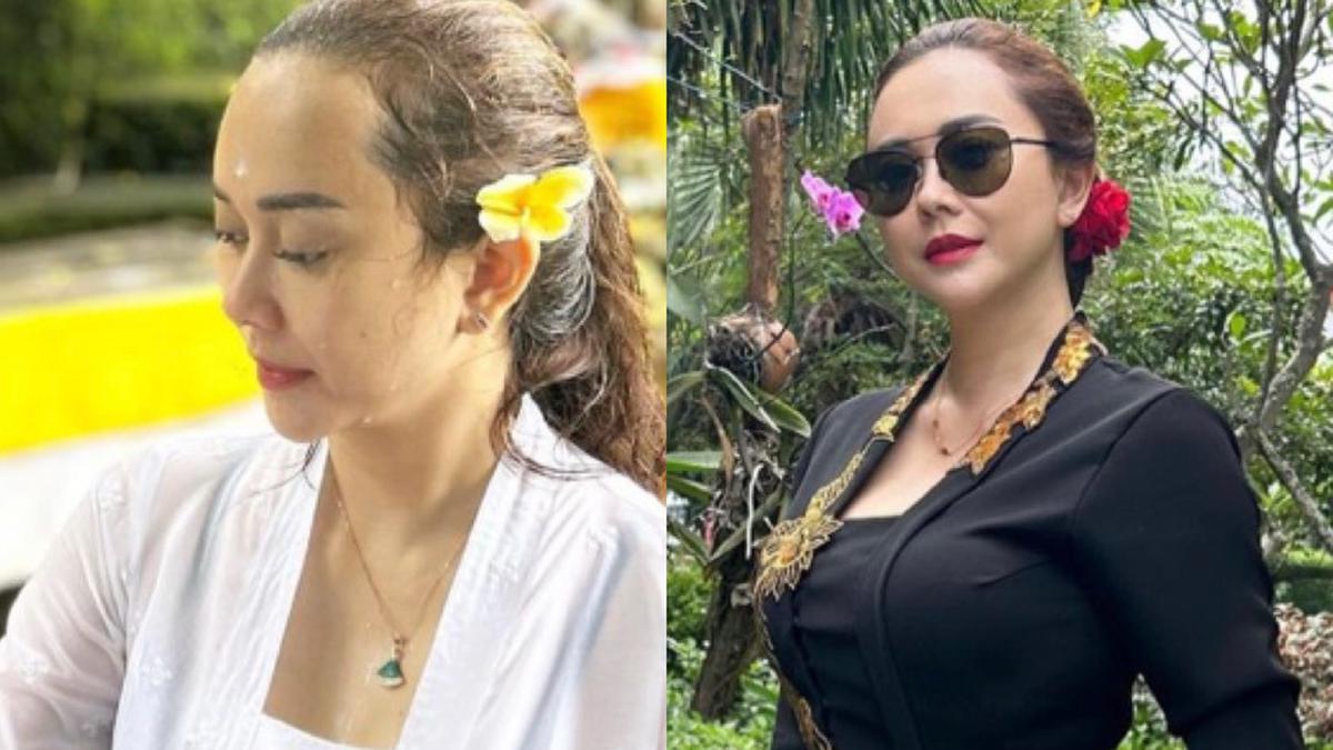 8 Potret Aura Kasih Kenakan Kebaya Putih yang Tuai Pro Kontra hingga ...