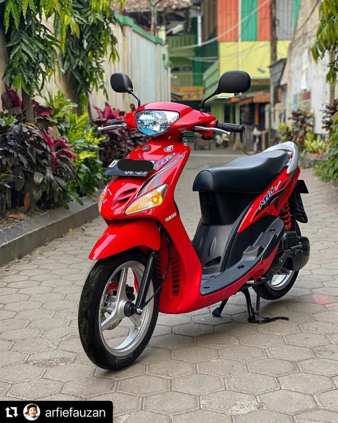 10 Potret Modifikasi Yamaha Mio Sporty Ini Bikin Kepincut, Dulu Motor ...