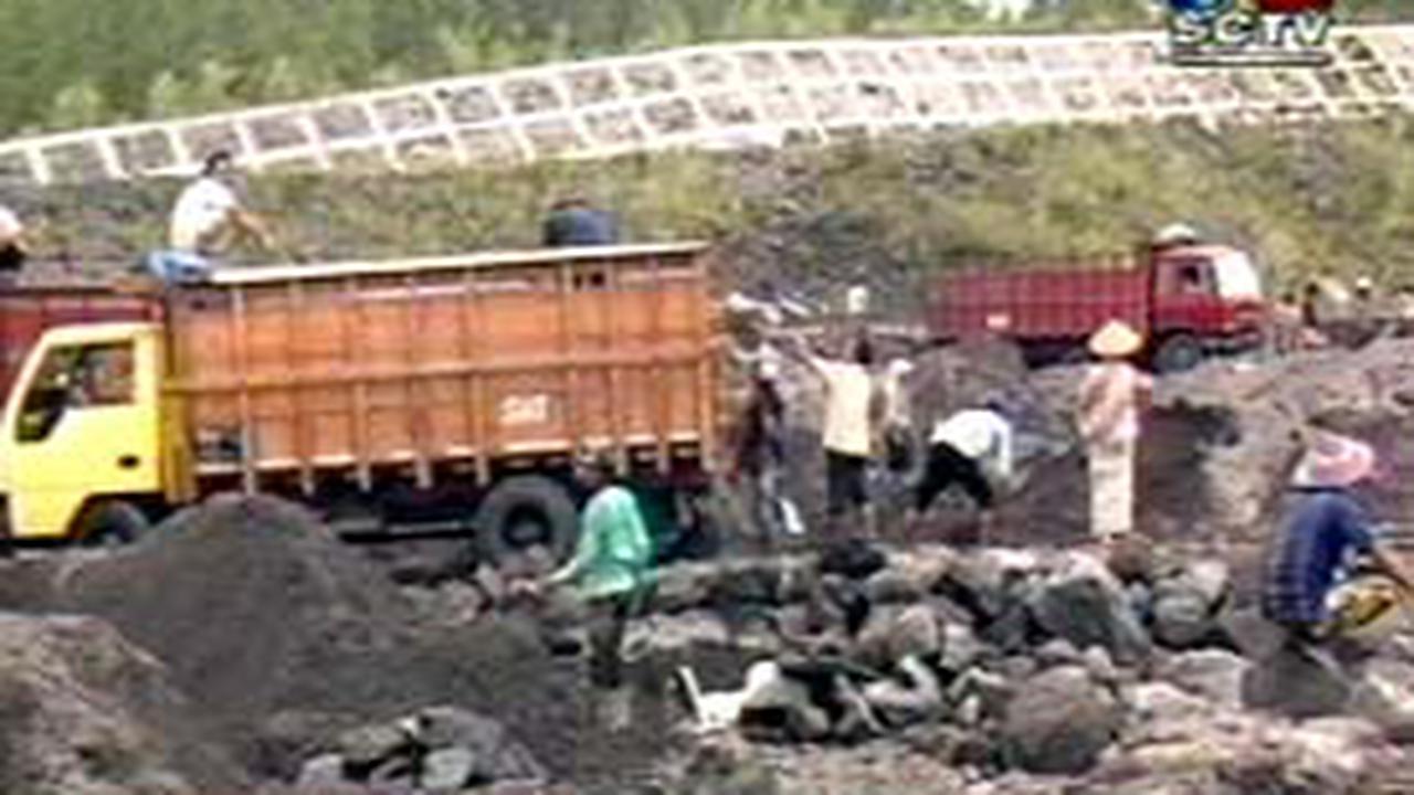 Penambangan Pasir di Lereng Merapi Marak Lagi