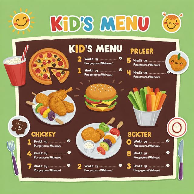 6 Contoh Desain Daftar Menu Keren dan Kekinian, Bikin Pelanggan Jadi ...