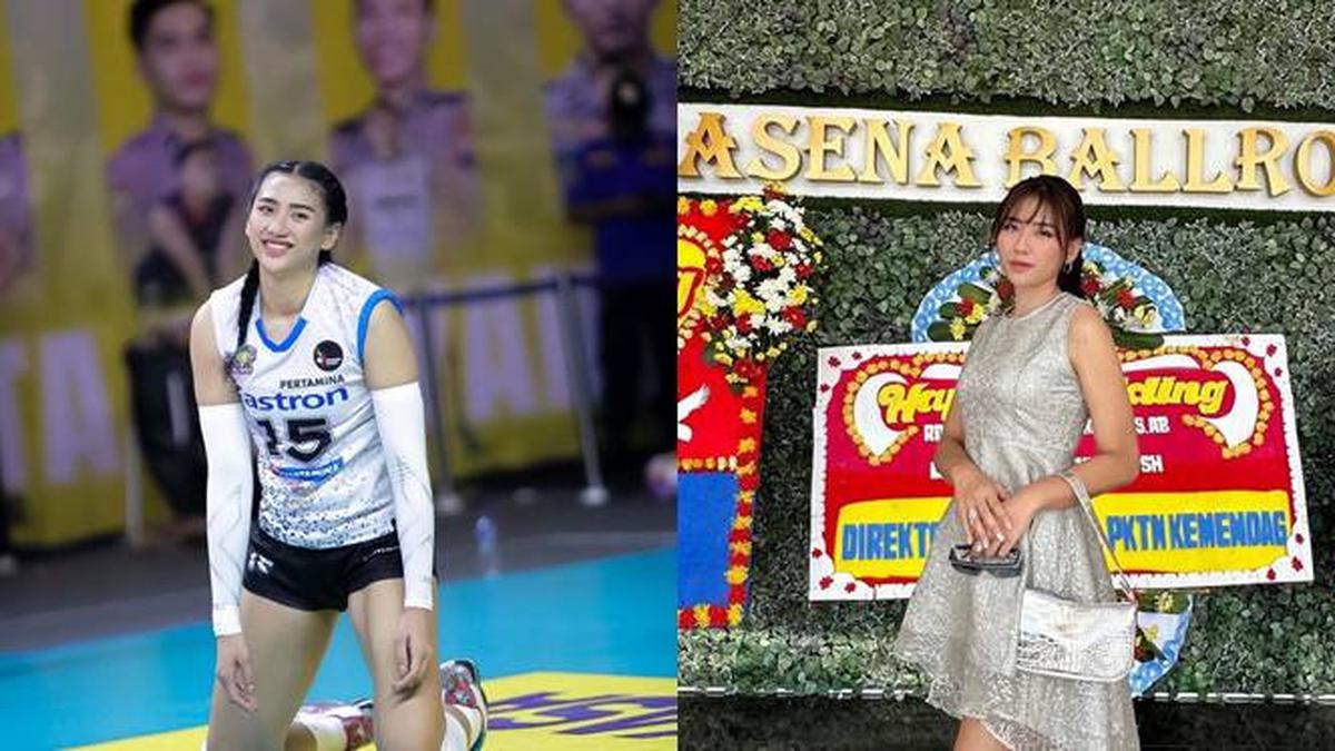 7 Potret Atlet Voli Yolla Yuliana di Luar Lapangan, Penampilannya Curi ...