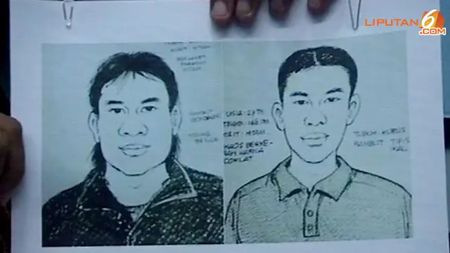 Penembak Polisi Teridentifikasi, Sketsa Wajah Dibuat - News Liputan6.com
