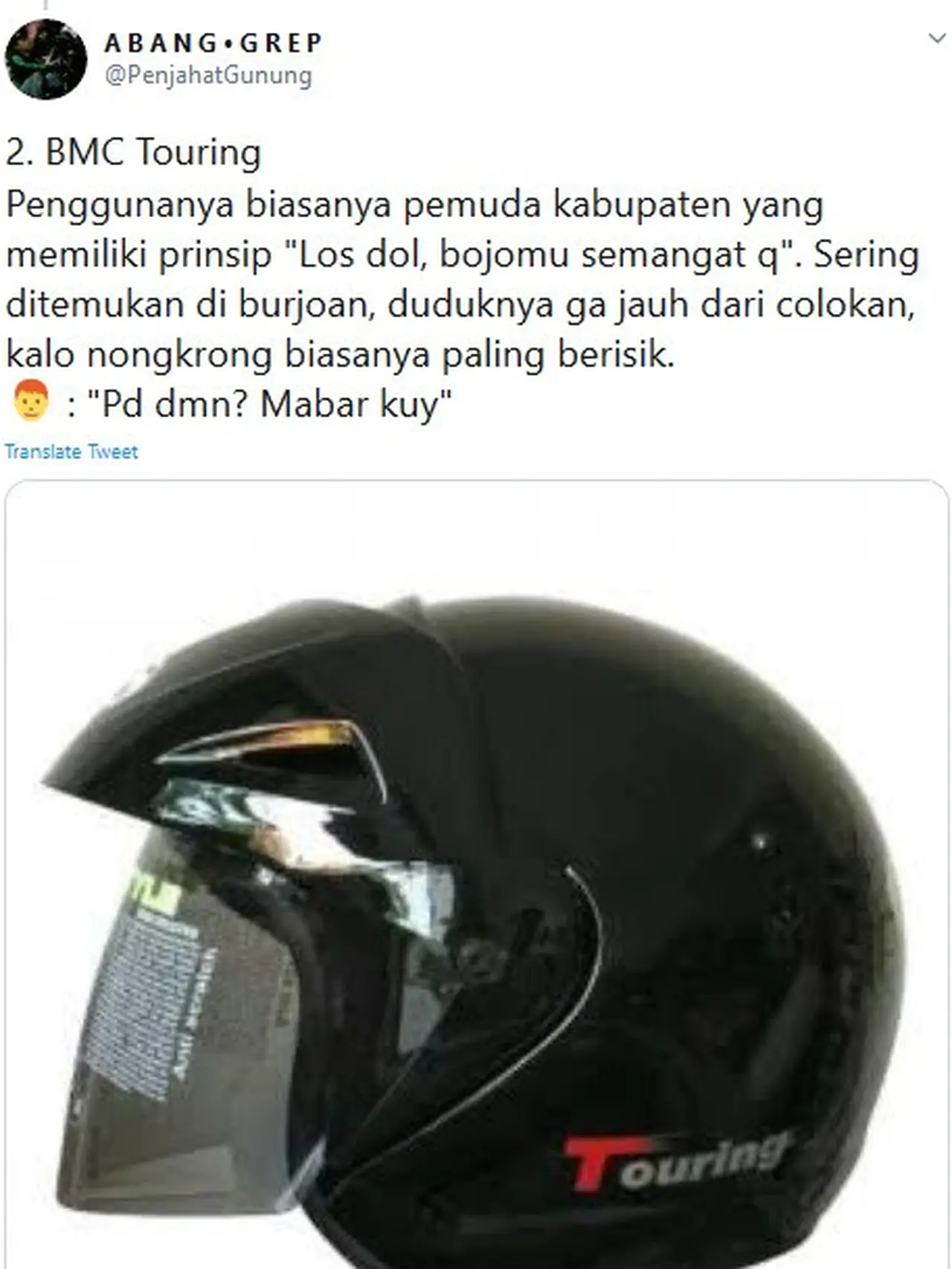 Ketahui Tipe-Tipe Cowok Berdasarkan Jenis Helmnya, Kamu yang Mana ...