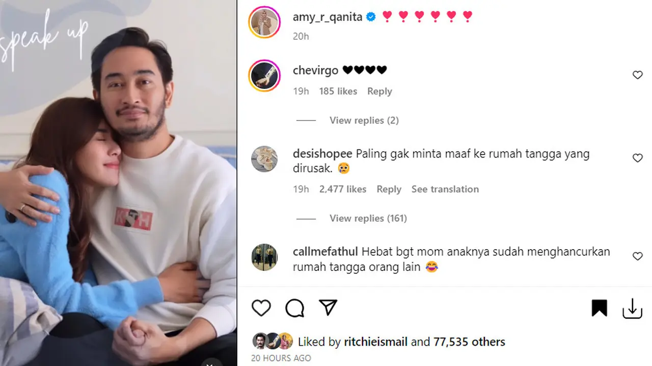 Pamerkan Kemesraan Syahnaz Sadiqah dan Jeje Govinda, Medsos Amy Qanita Banjir Kritikan - ShowBiz ...