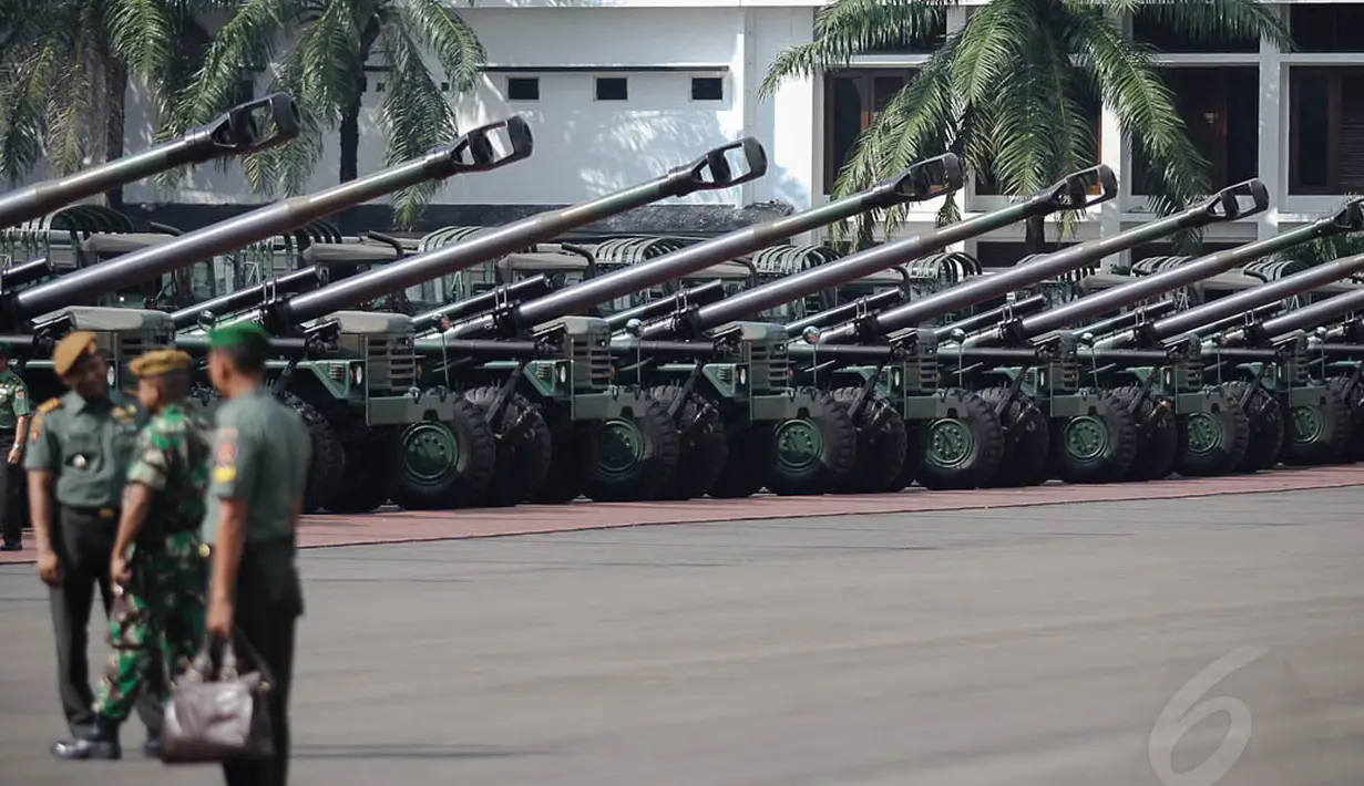 Howitzer KH 179, Senjata Andalan TNI AD yang Baru - Foto Liputan6.com