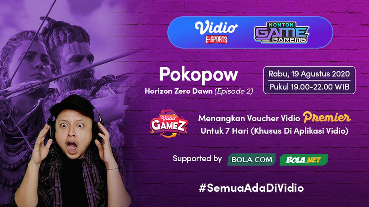 Yuk, Nonton Game Bareng Pokopow: Horizon Zero Dawn, Hadiah Voucher ...