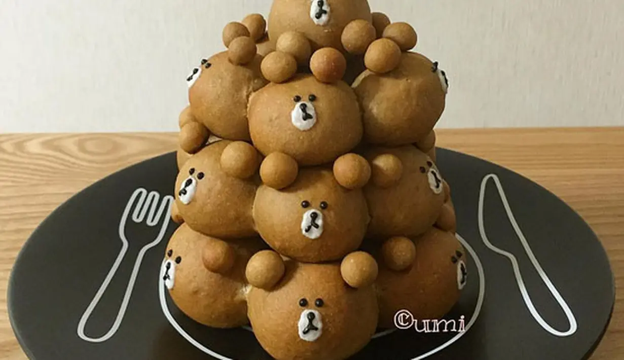 Karena Unik, Roti 3D Dengan Banyak Wajah Ini Jadi Favorit di Jepang