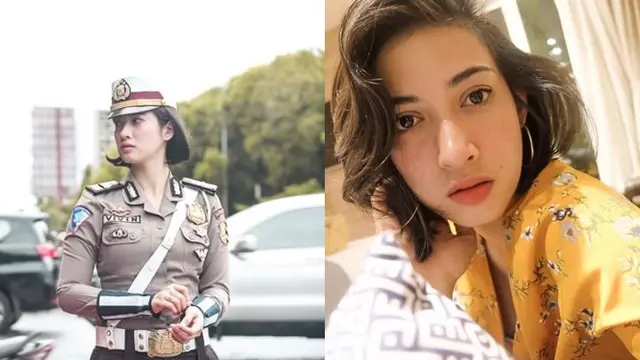 6 Potret Terbaru Polwan Iptu Vivin, Sempat Viral Disebut Mirip Nabila Syakieb - Hot Liputan6.com