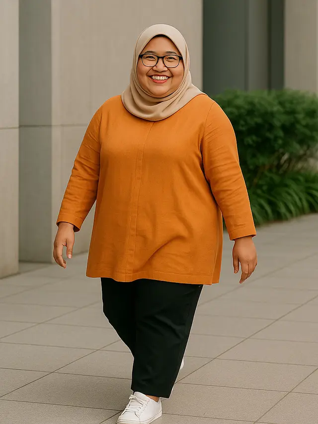 10 Tips Memilih Tunik untuk Orang Pendek dan Gemuk, Salah Pakai Bisa Pengaruhi Penampilan - Hot ...