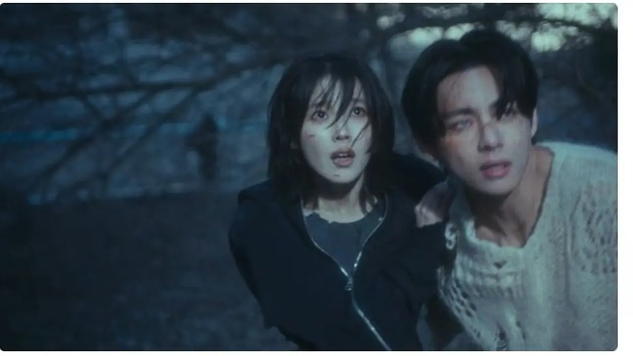 10 Potret IU dan V BTS Adu Akting di MV Love Wins All, Sukses Bikin Haru - Hot Liputan6.com