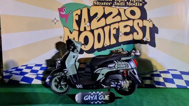 Melihat Keseruan Yamaha Fazzio Modifest Makassar, Banyak Modifikasi ...