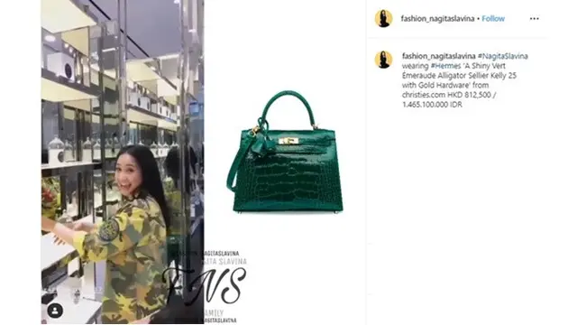 7 Koleksi Tas Mewah Nagita Slavina, Ada yang Capai Harga Rp 1,4 Miliar - Hot Liputan6.com