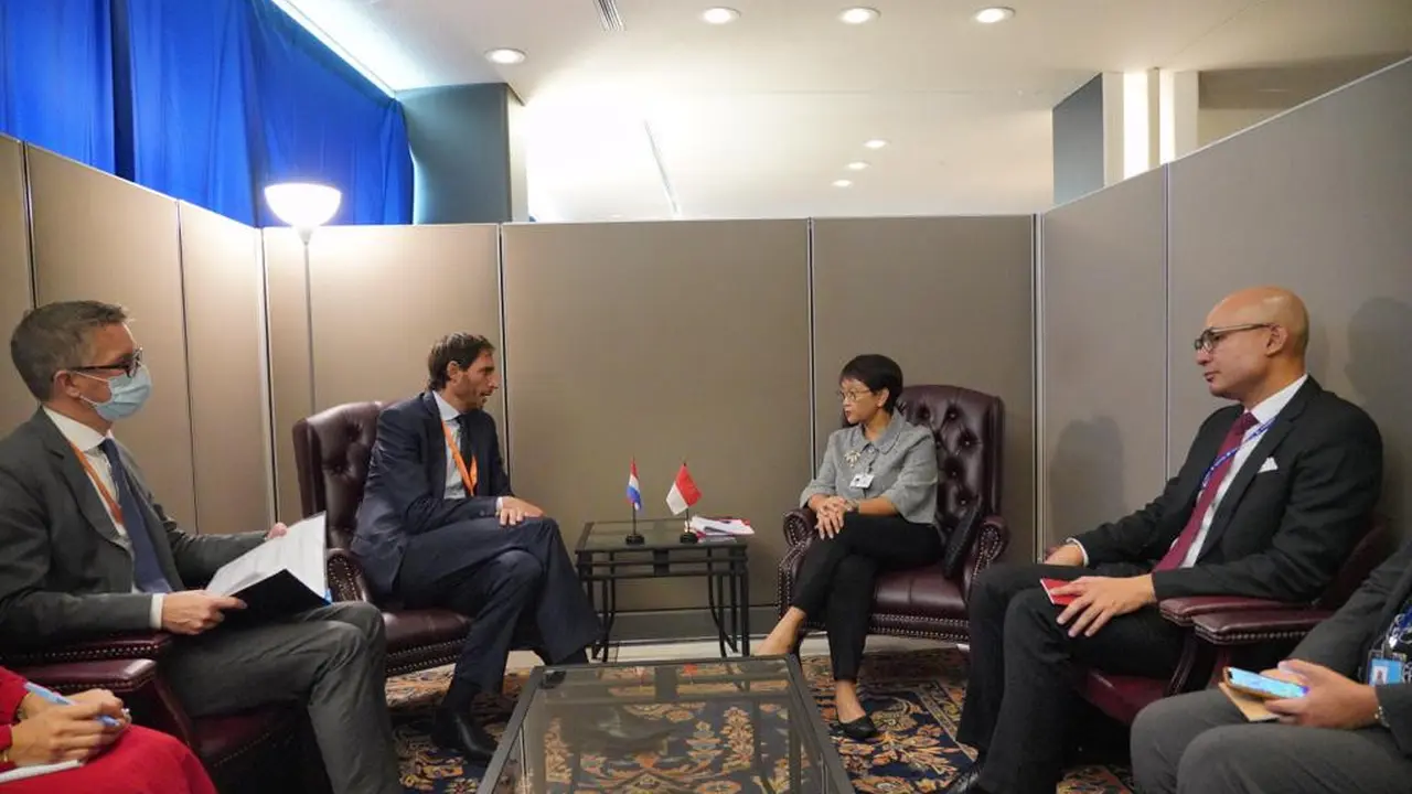 Menlu Retno Marsudi Ajak Belanda Sukseskan KTT G20 - Global Liputan6.com