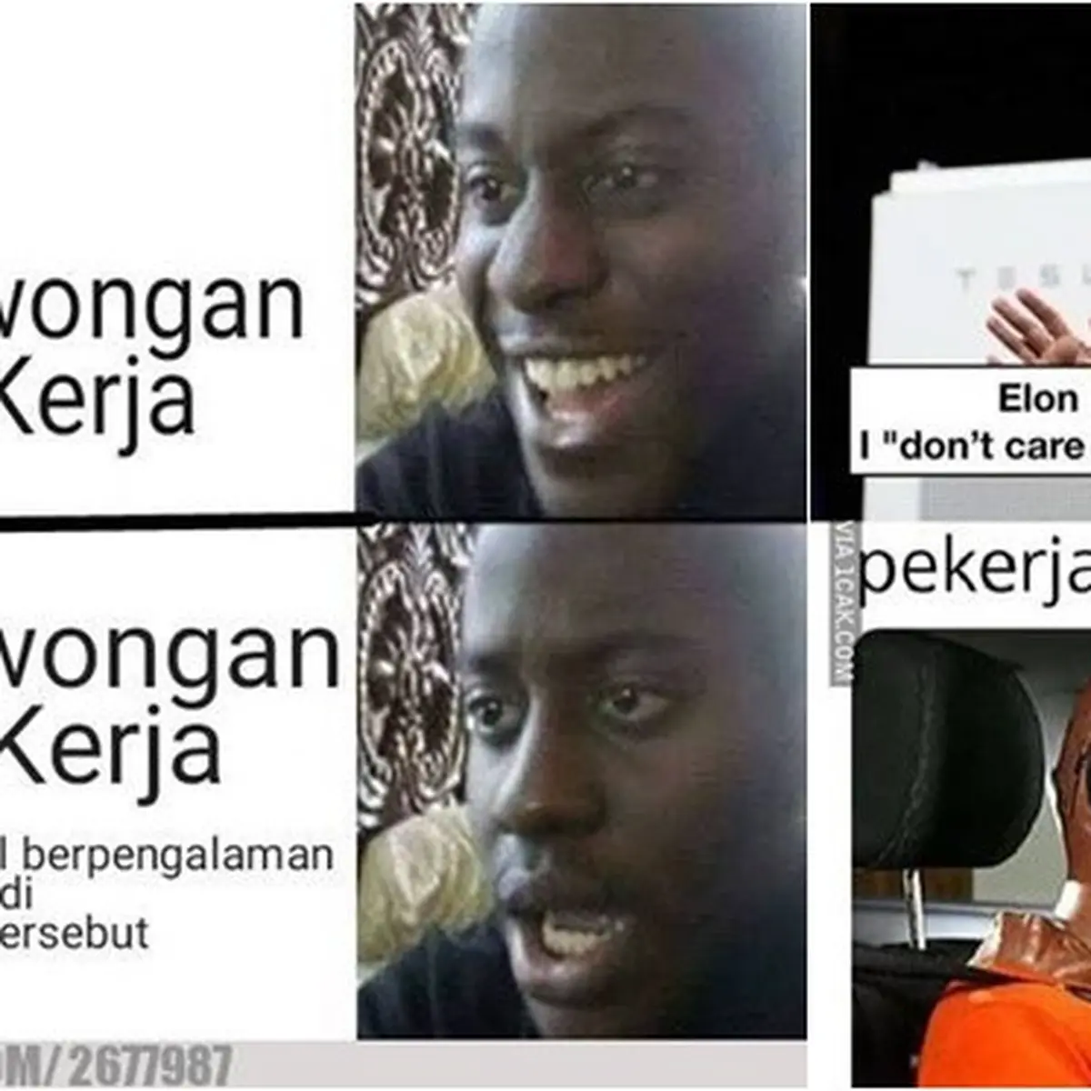 Memes Cowok Kerja