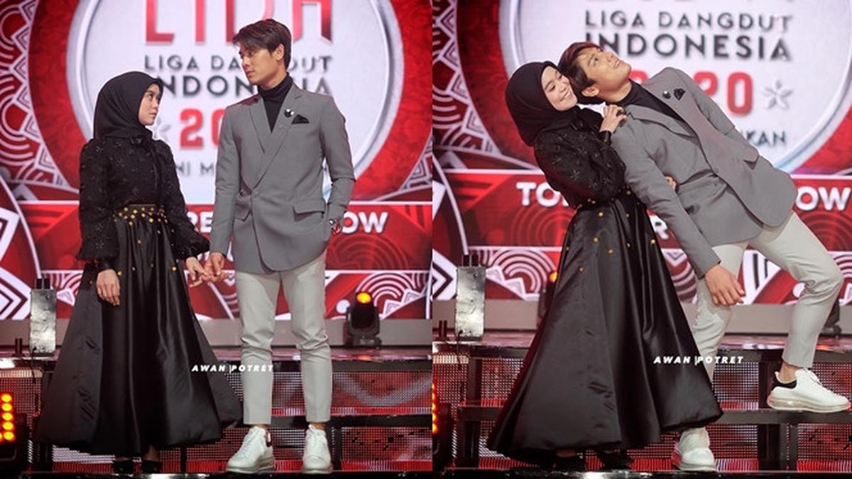 6 Momen Manis Lesty Kejora dan Rizky Billar di Panggung LIDA 2020, Curi Perhatian - Hot Liputan6.com