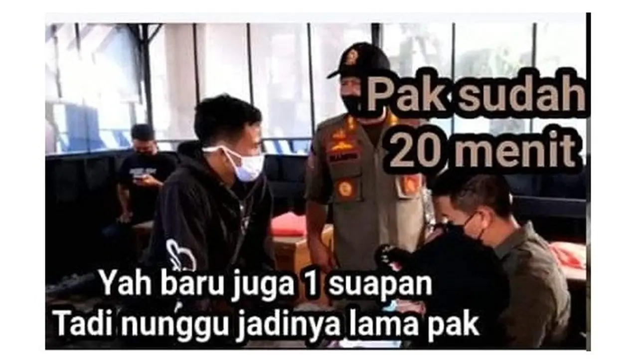 7 Meme Aturan Makan 20 Menit saat PPKM Level 4 Ala Netizen, Ada-ada ...
