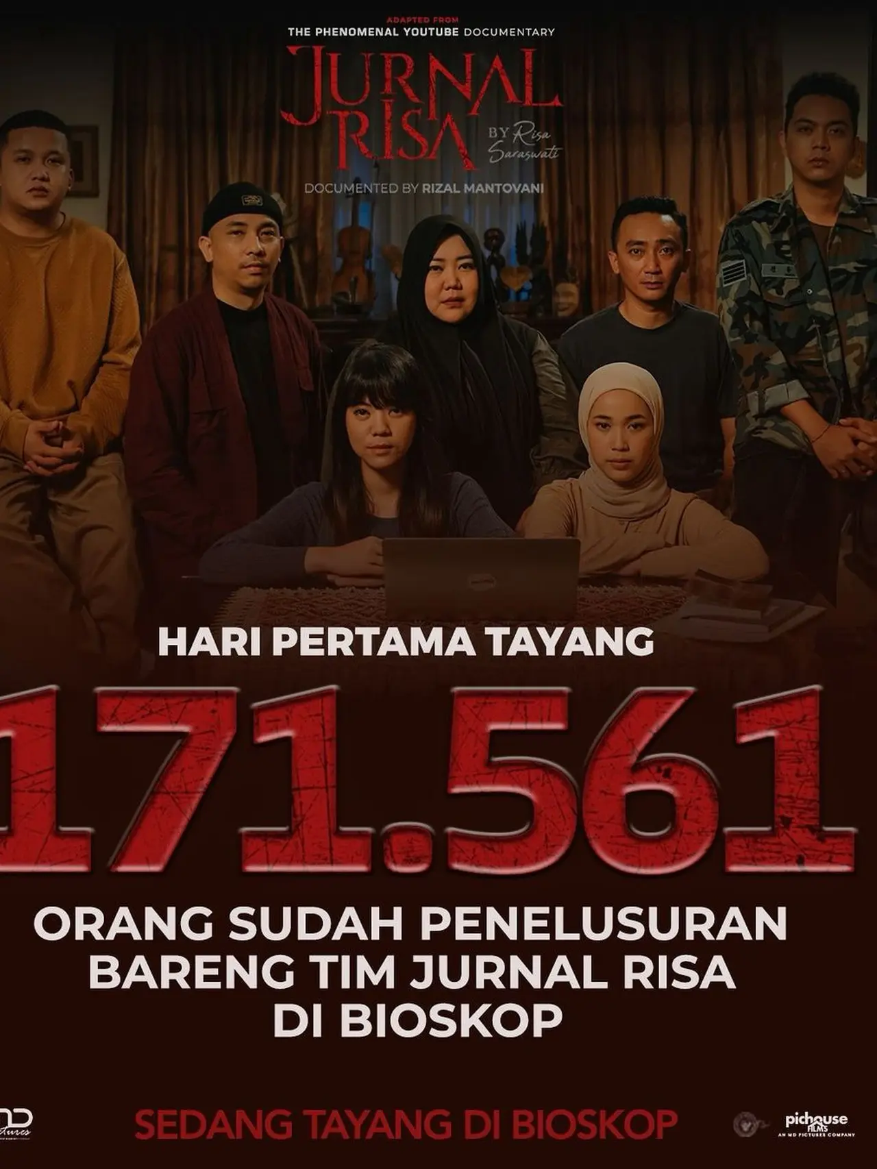 Jurnal Risa Raih 171.561 Penonton Hari Pertama, Diramal Jadi Film Indonesia ke-11 yang Tembus 1 ...