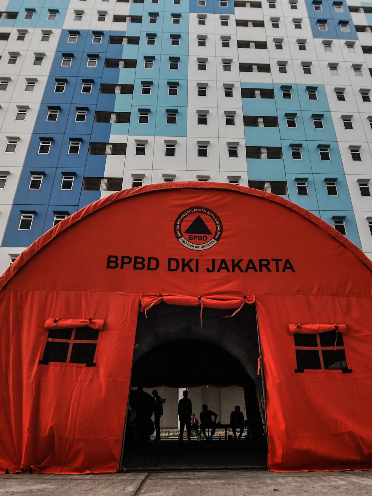 Potret Persiapan Rusun Nagrak Jadi Tempat Isolasi Pasien COVID-19 ...