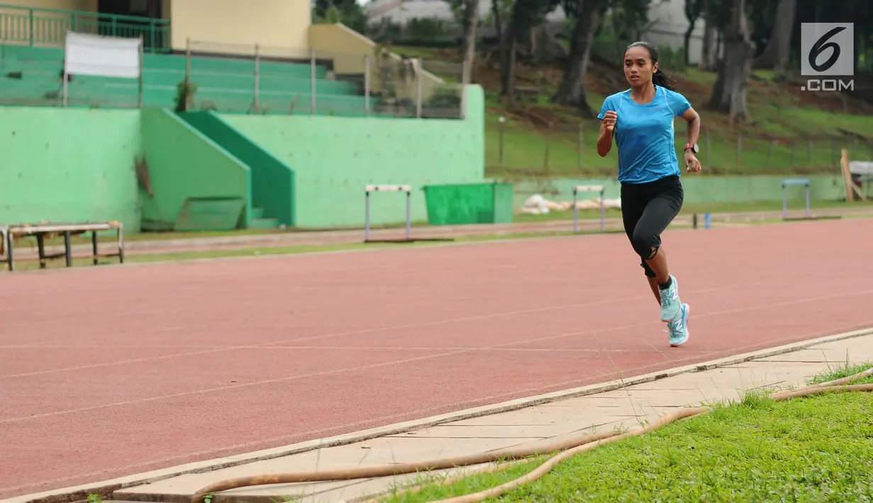 Triyaningsih Matangkan Persiapan Menuju SEA Games 2017 - Foto Liputan6.com