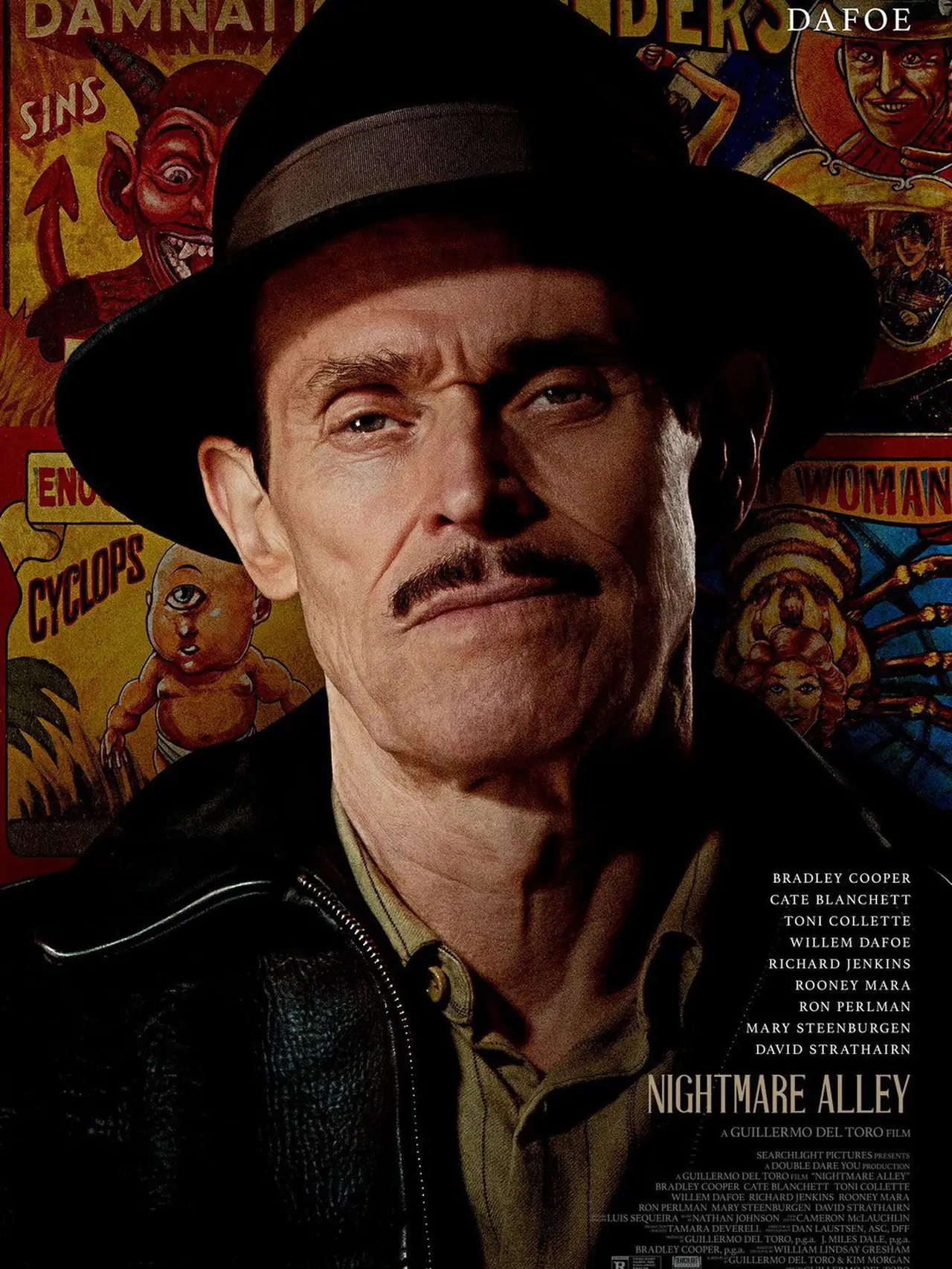 Willem Dafoe Putar Kembali Memori Masa Kecil untuk Nightmare Alley ...