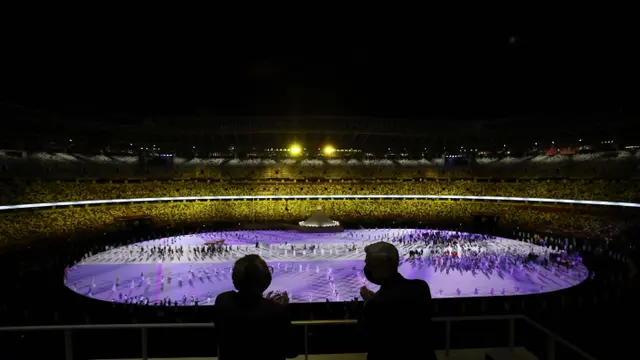 Tampilkan Visual Ofensif di Defile Olimpiade Tokyo 2020, Stasiun TV ...