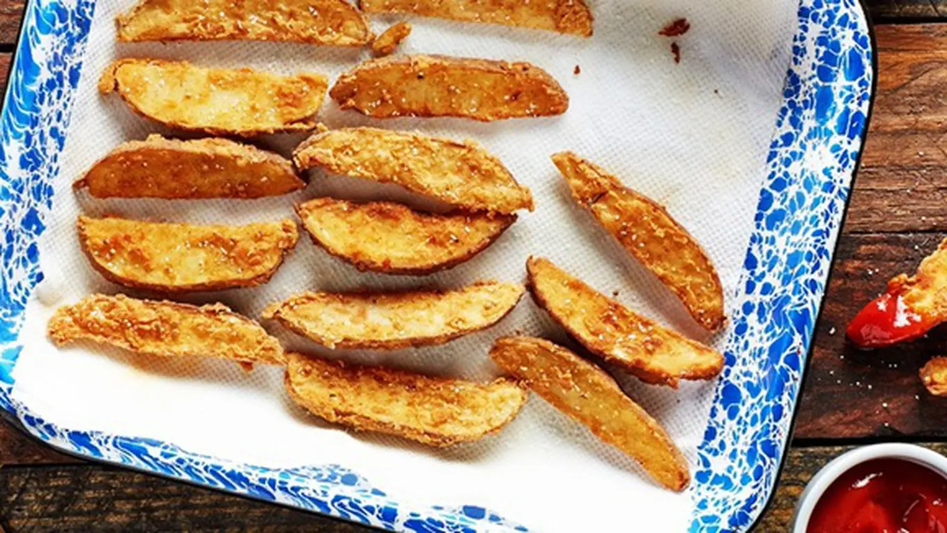 Resep Potato Wedges Pedas Praktis