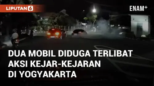 VIDEO: Viral Dua Mobil Diduga Terlibat Aksi Kejar-kejaran di Yogyakarta ...