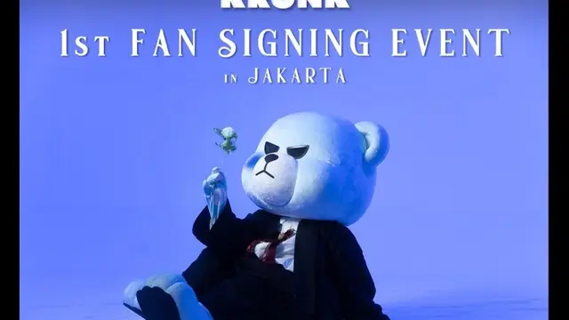 Jelang Konser Blackpink, Penampakan Krunk si Maskot YG Entertainment di ...