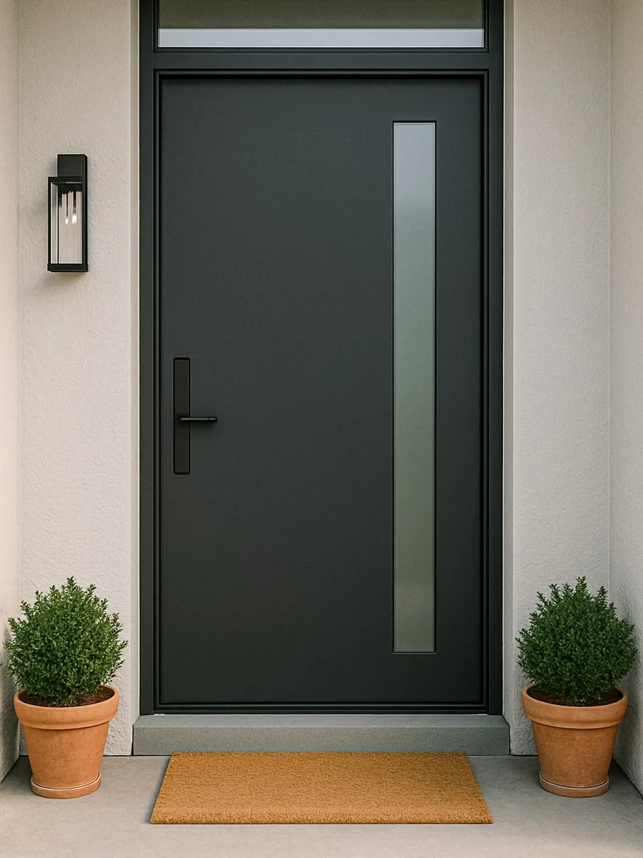 7 Contoh Model Pintu Depan Rumah dengan Desain 1 Pintu, Modern dan ...