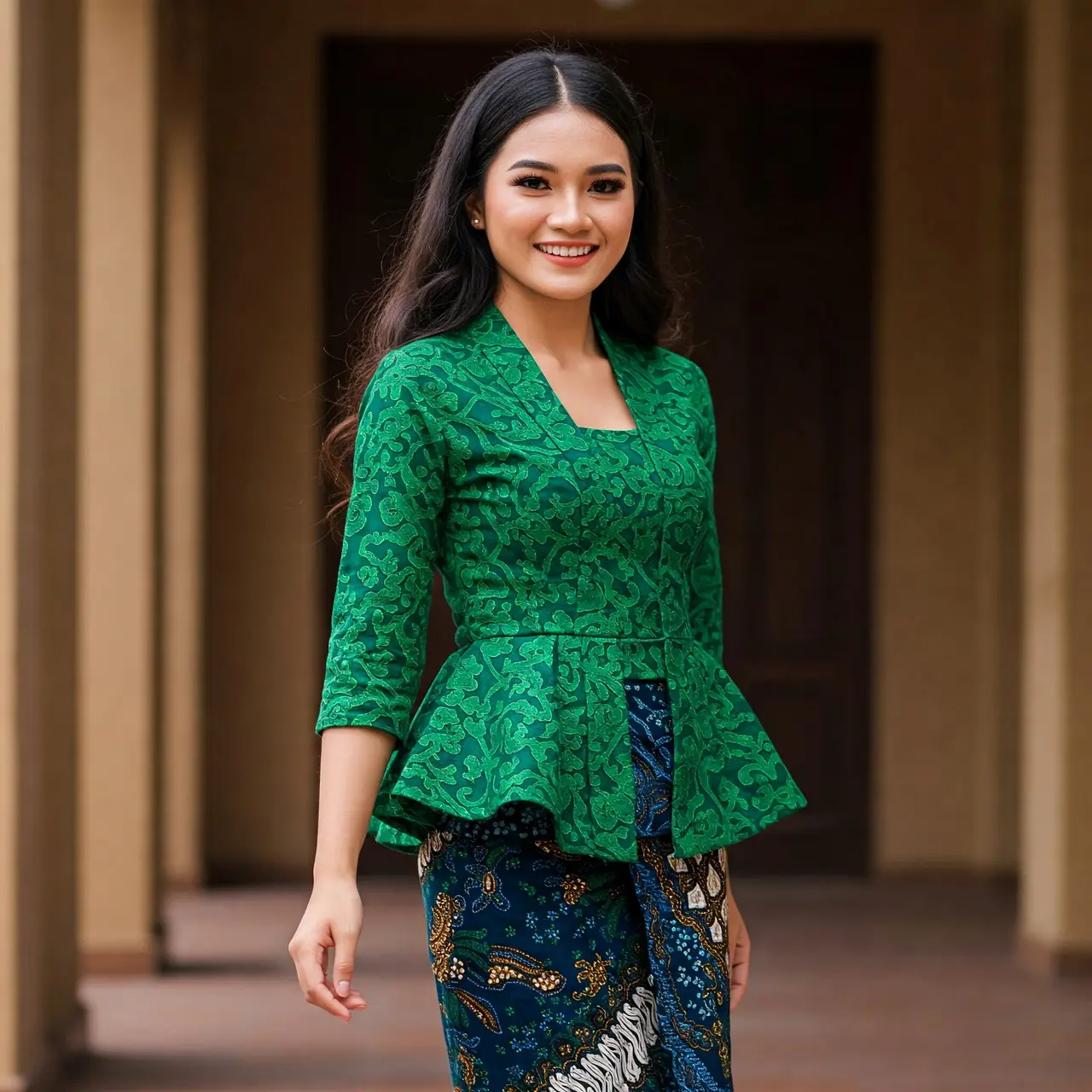 6 Model Kebaya Simple Modern untuk Pesta Pernikahan 2025 - Hot Liputan6.com
