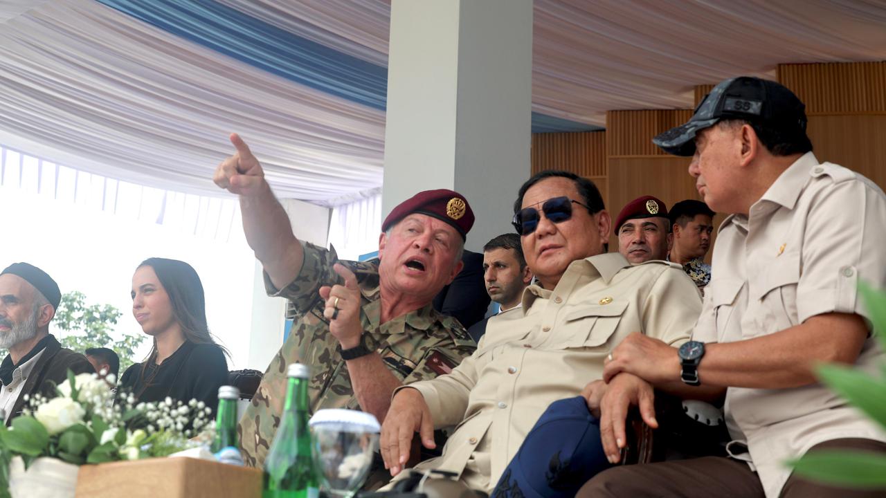 Momen Prabowo dan Raja Abdullah II Tonton Aksi Drone Perang Anti Teror ...