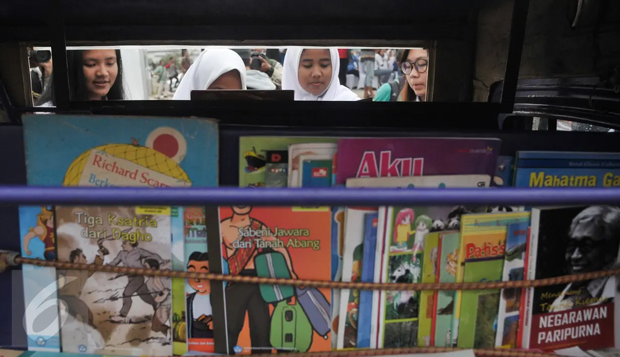 Tingkatkan Minat Baca, Bemo Perpustakaan Hadir di RPTRA Kalijodo - Foto ...