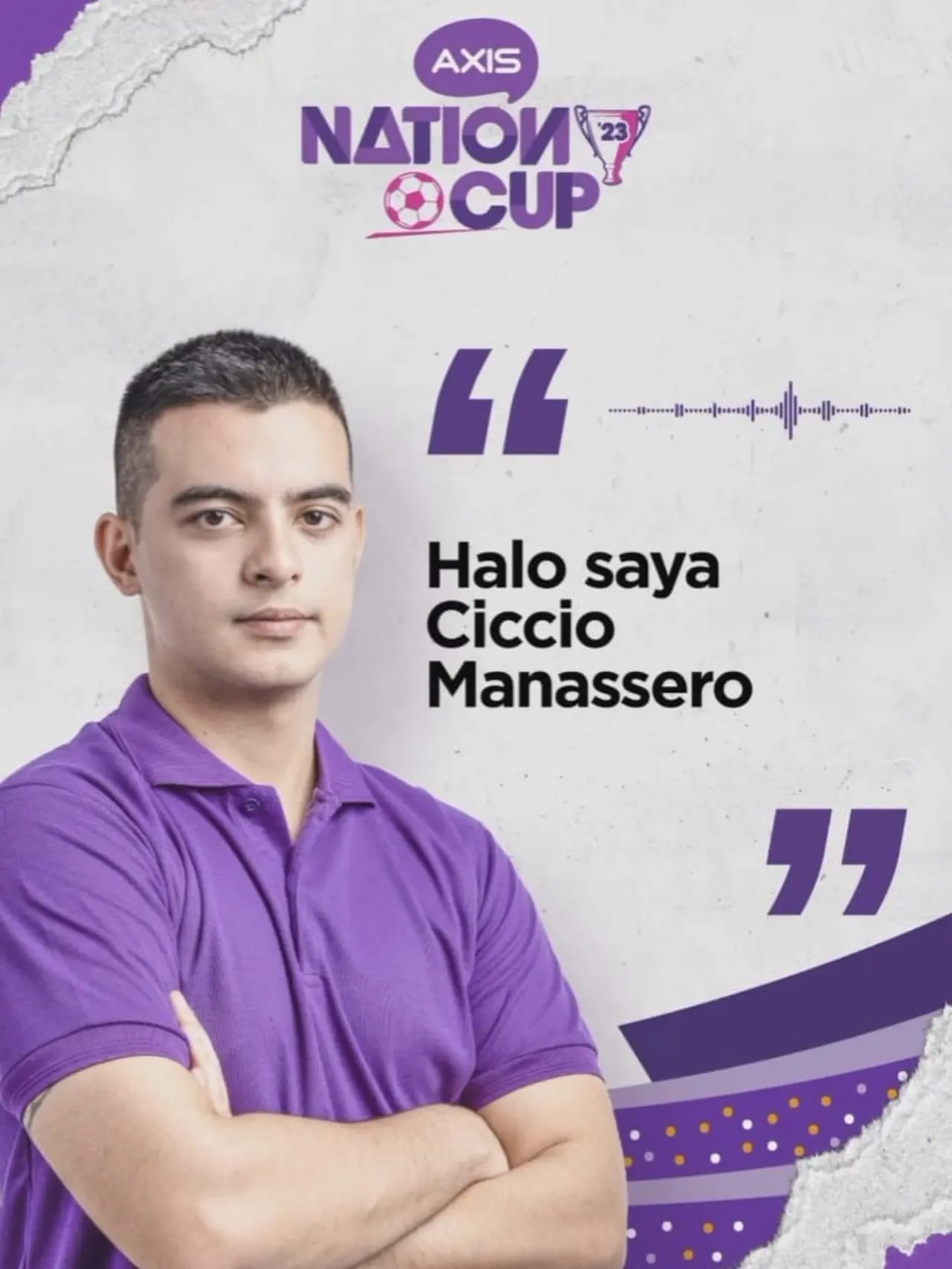 Ciccio Manassero Jadi Kapten Fun Match Grand Final ANC 2023, Cari 3 ...