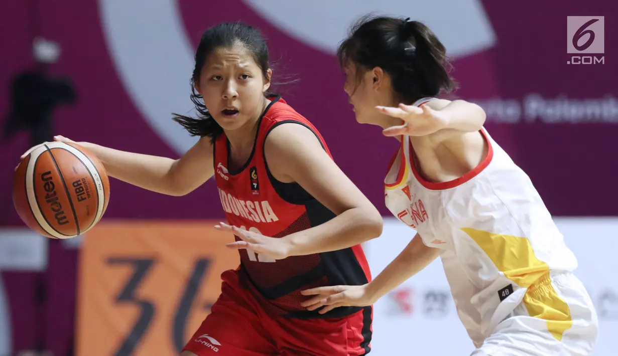 FOTO: Perempat Final, Basket Putri Indonesia Dicukur China - Foto ...