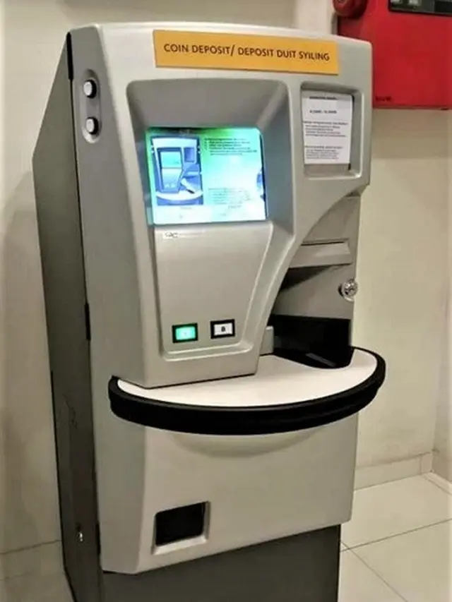 Keren, Warga Malaysia Kini Bisa Setor Uang Koin Buat Ditabung Pakai ATM ...