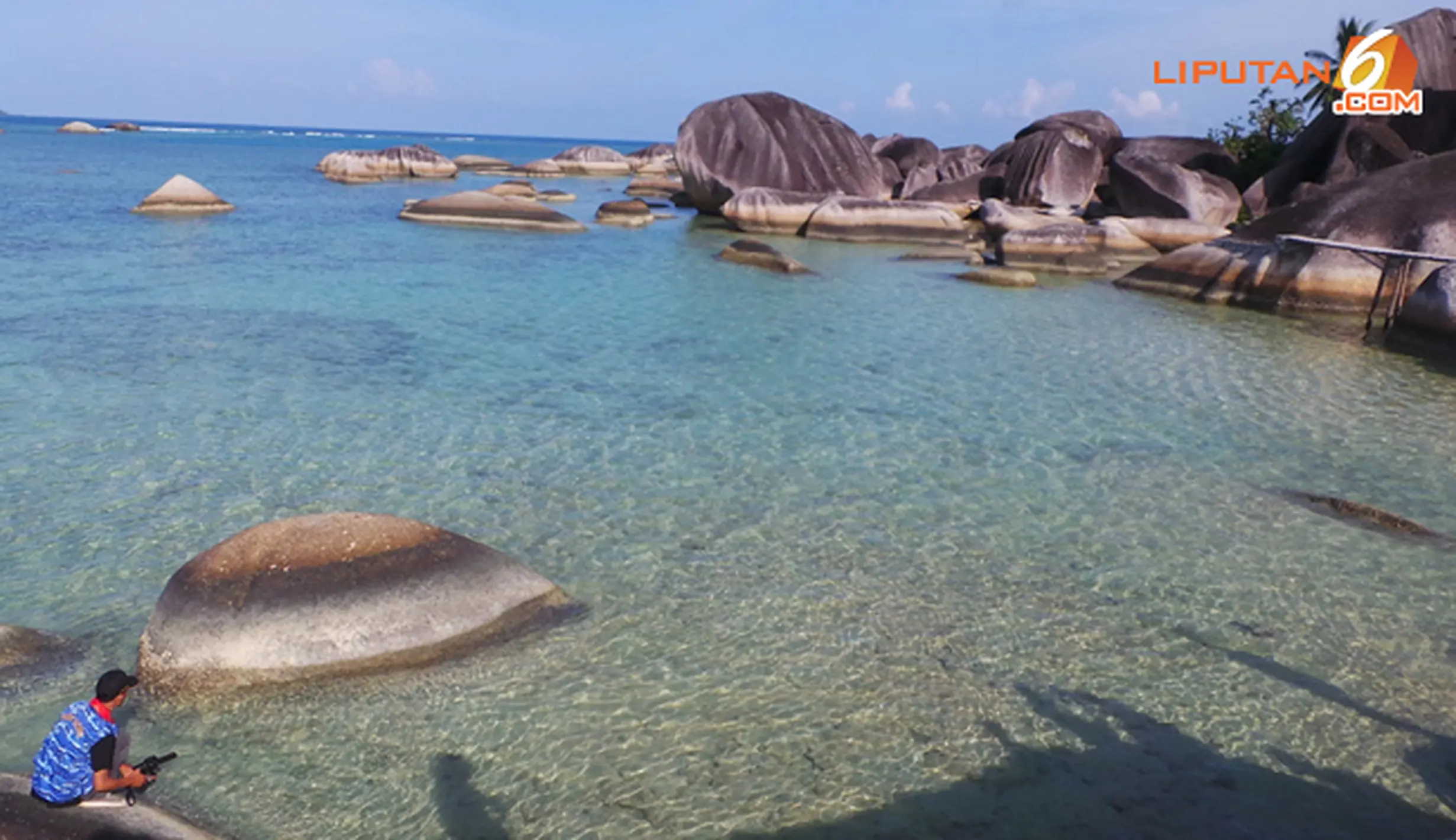 Pesona Batu Raksasa Pulau Natuna - Foto Liputan6.com