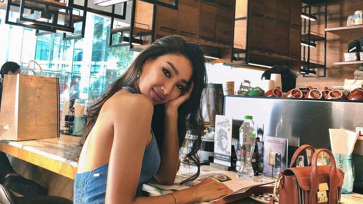 Potret dan Profil Moon Gabi, Model Cantik yang Melahirkan Anak Jung Woo ...