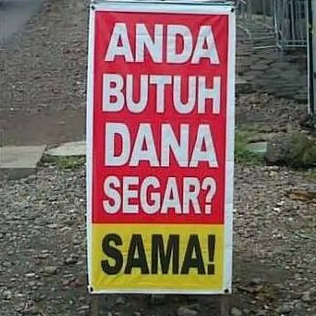 10 Spanduk Iklan Super Kocak, Bikin Terkekeh-kekeh - Citizen6 Liputan6.com