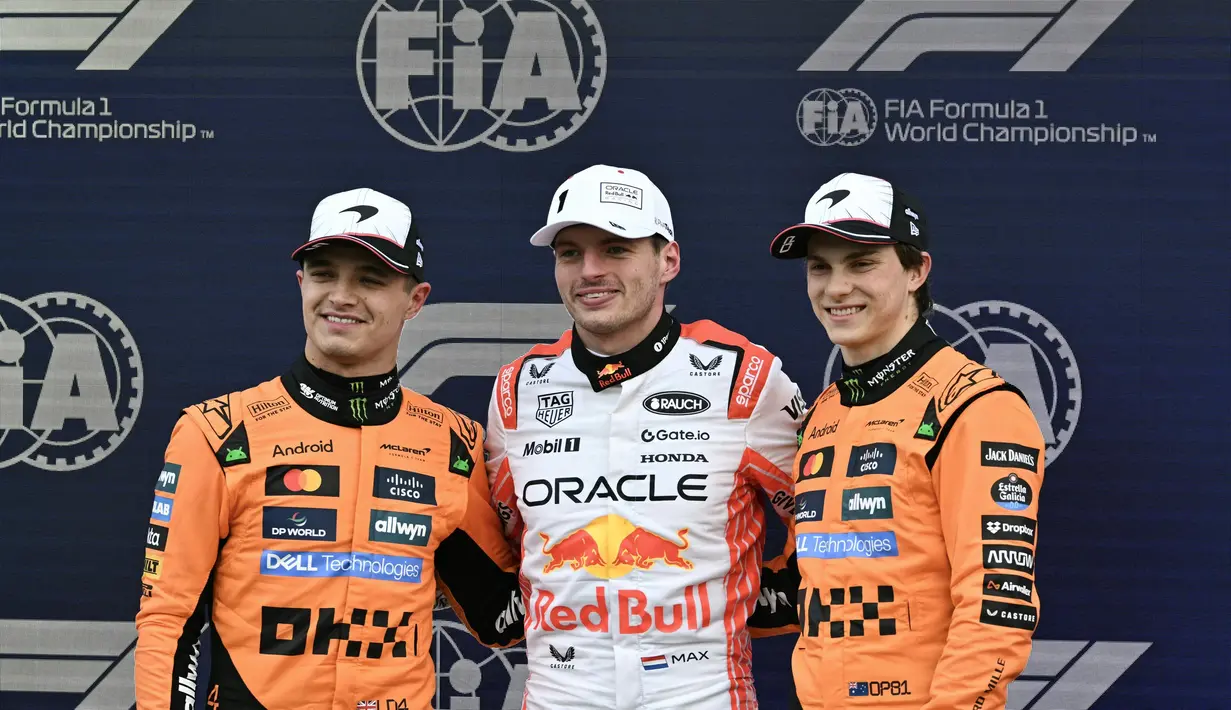 Kejutan Kualifikasi F1 GP Jepang 2025, Max Verstappen Rebut Pole Position - Foto Liputan6.com