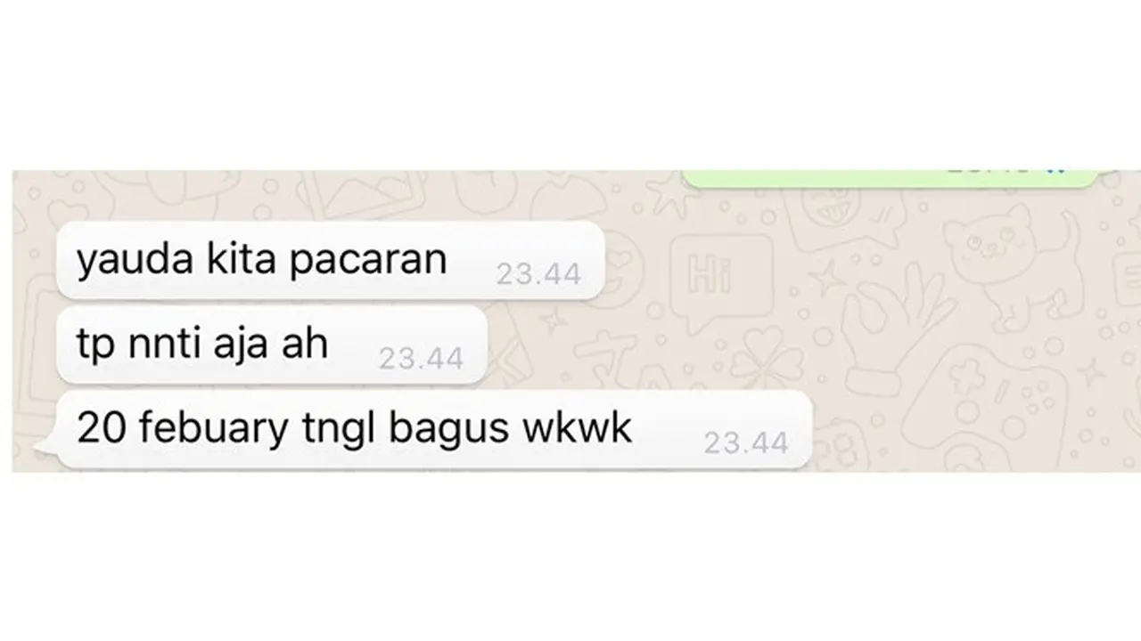 6 Chat Orang Ajak Pacaran Ini Simpel Banget, Bikin Geregetan - Hot ...