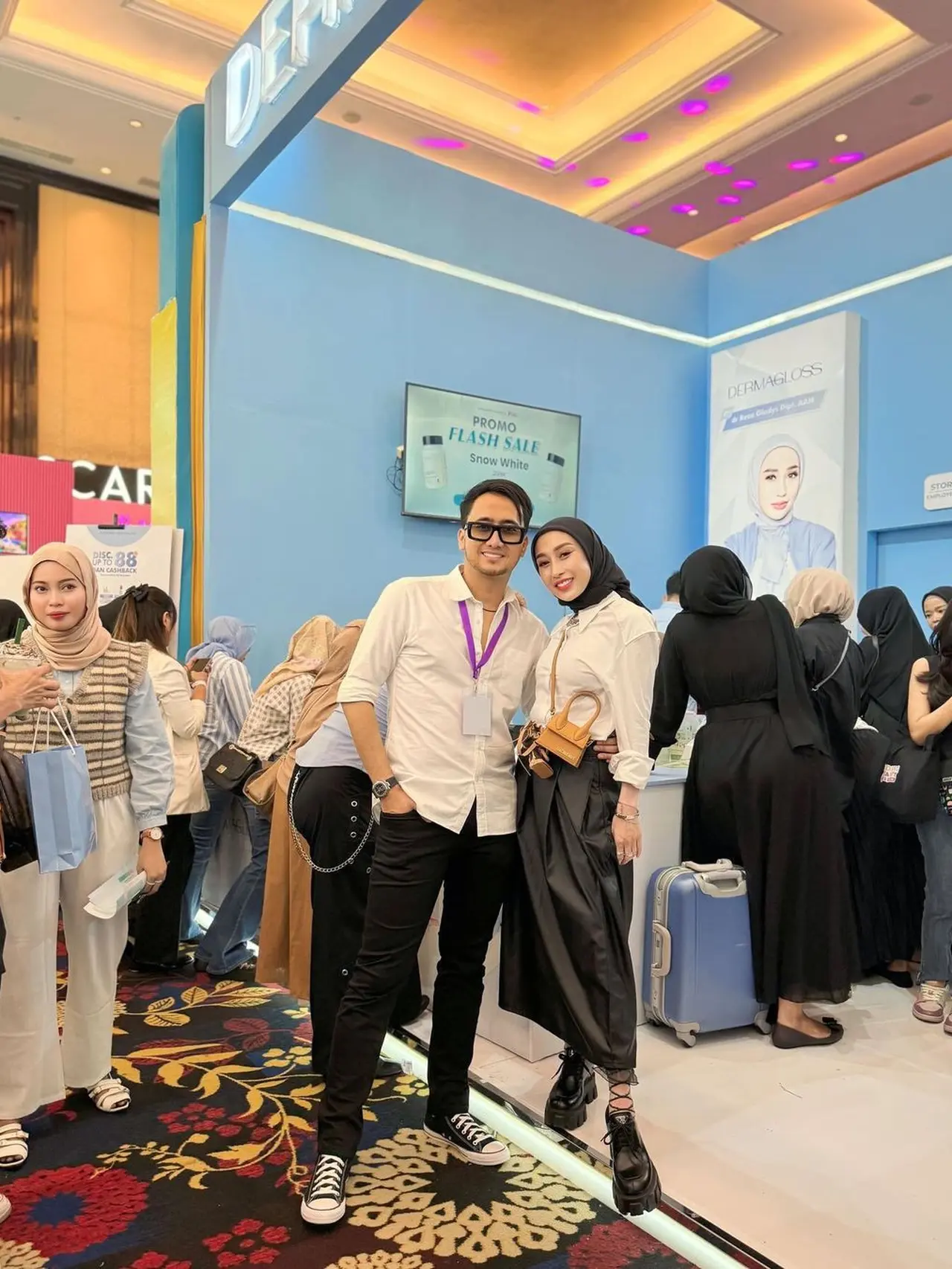 Reza Gladys dan Attaubah Mufid Bahas Penuaan Dini, Ajak Publik Ubah Gaya Hidup Hingga Merawat ...