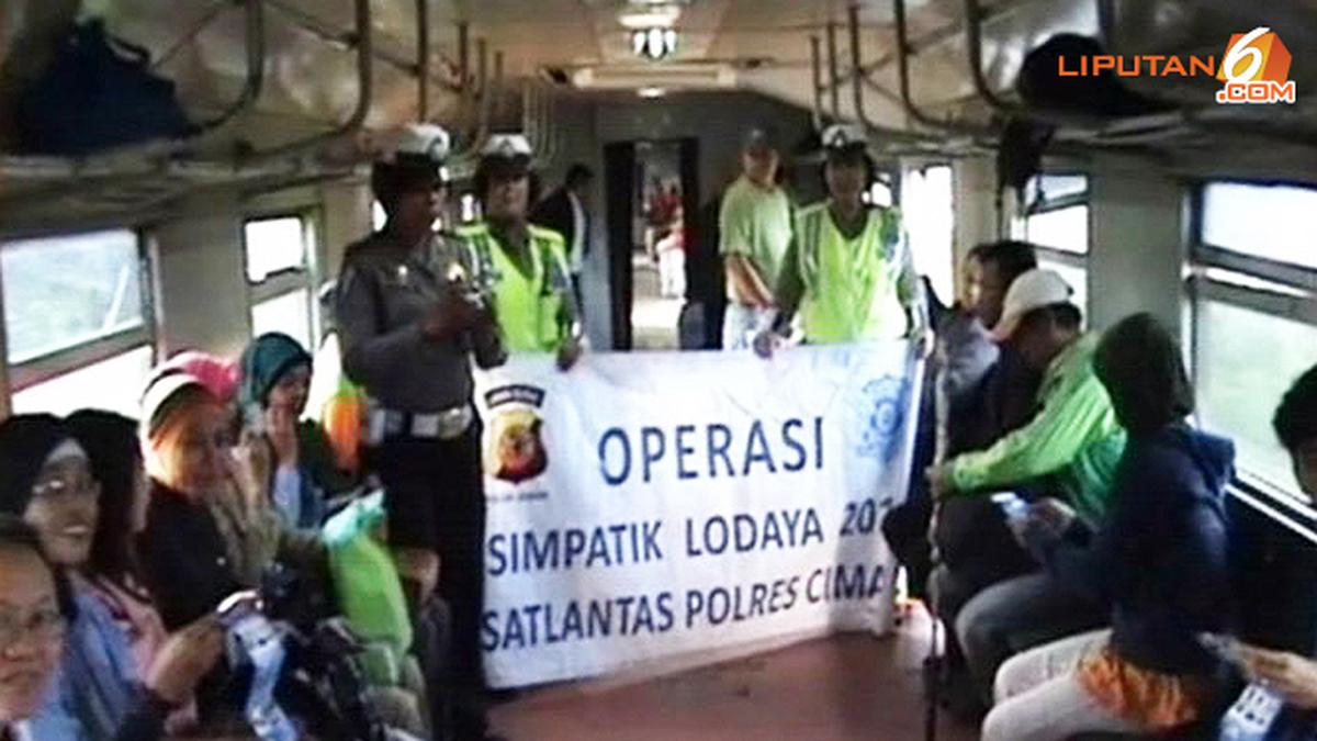 [VIDEO] Polisi Lalu Lintas `Operasi` Penumpang Kereta Api - News ...