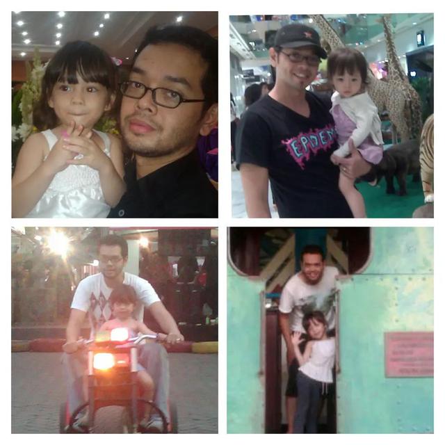 7 Potret Nada Tarina Putri Anak Angkat Deddy Corbuzier Bareng Ayah Kandung - Hot Liputan6.com